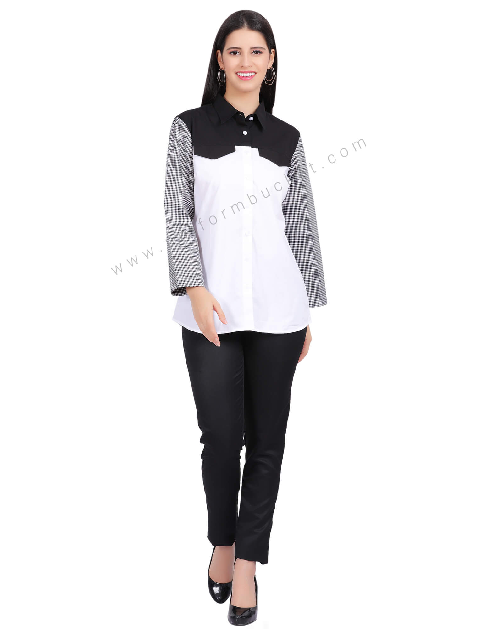 BUY FEMALE BLACK & WHITE WITH DUMMY FLAP @ Best Prices in India ...