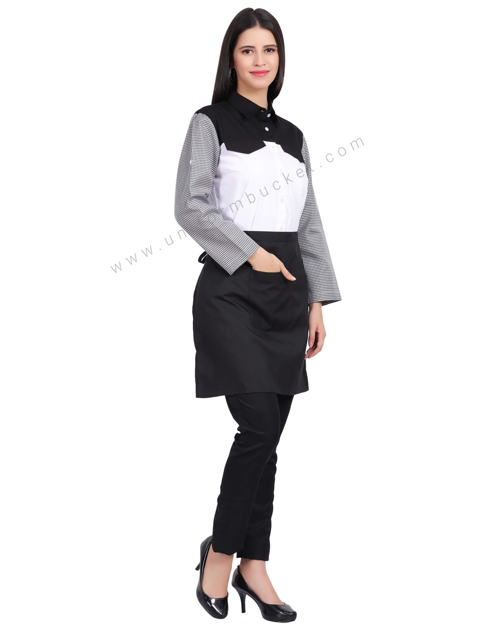 BUY FEMALE BLACK & WHITE WITH DUMMY FLAP @ Best Prices in India ...
