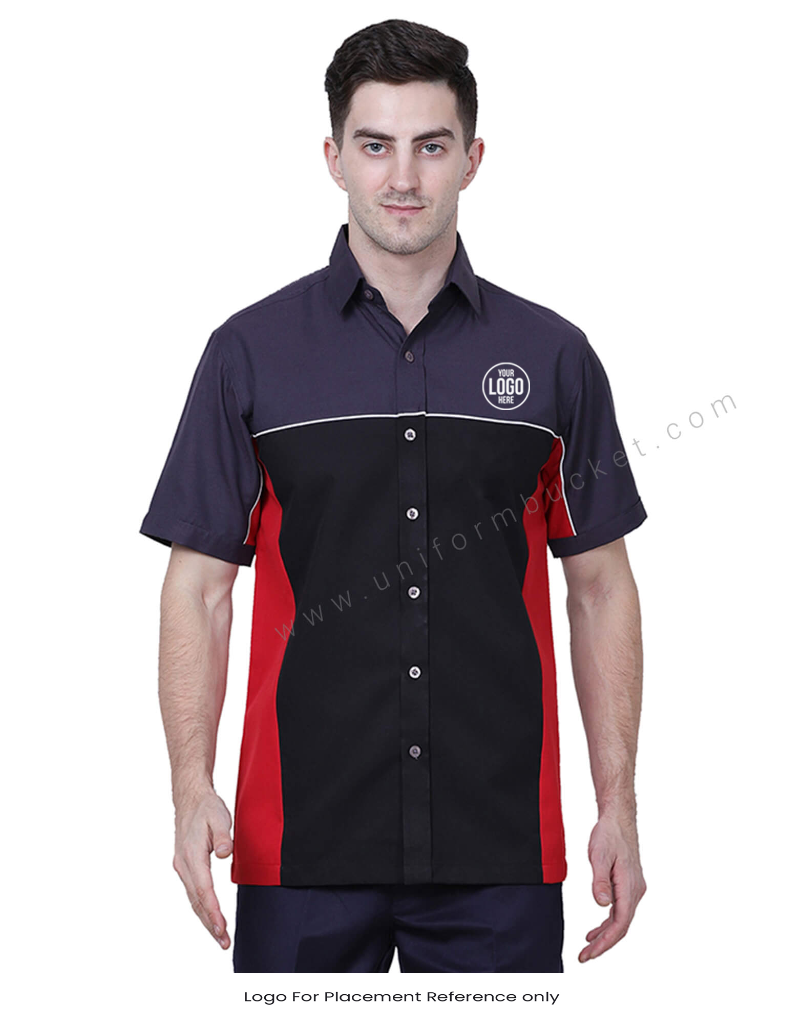 Buy Tri Color Workwear Shirt For Men Online @ Best Prices in India ...