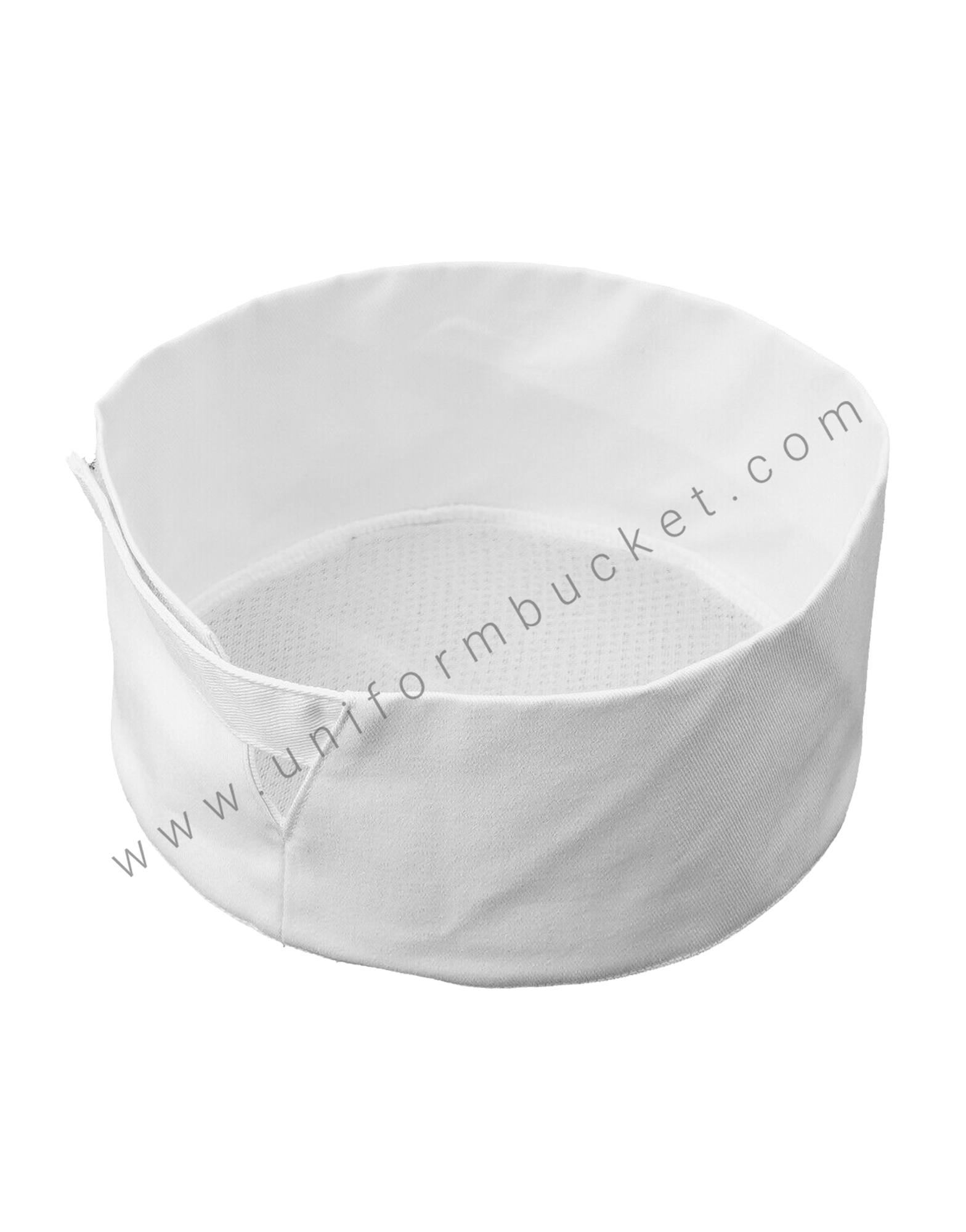 Buy White Mesh Top Skull Cap For Chef in Black Fabric Unisex Online ...
